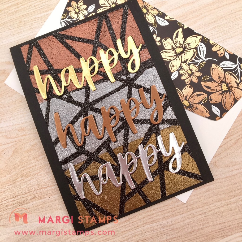 Words of Cheer Bundle & Happy Card – Margi Stamps