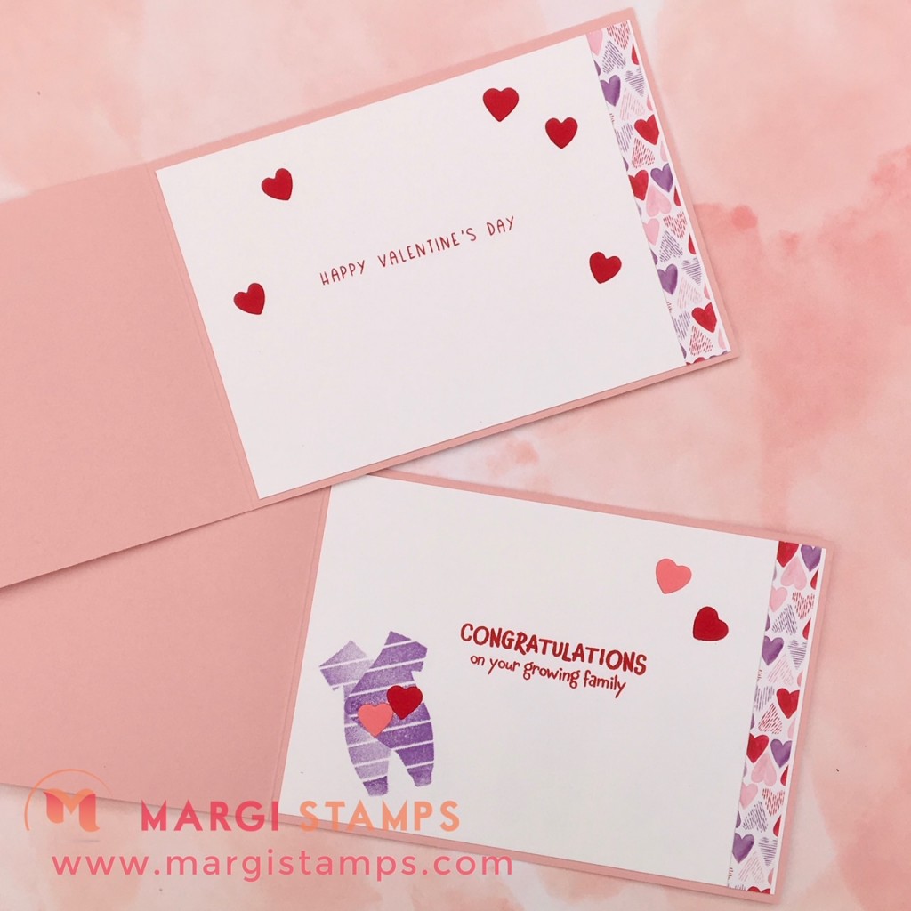 Sending Love with Sweet Conversations Card – Margi Stamps